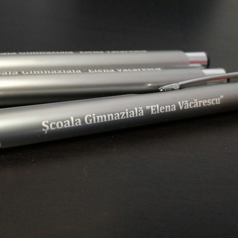 Pix metalic personalizat - Pix metalic gravat